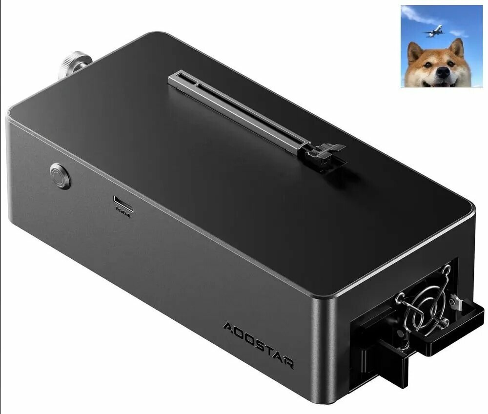 Док-станция AOOSTAR AG01S EGPU с портом OCulink, встроенным блоком питания Huntkey мощностью 800 Вт