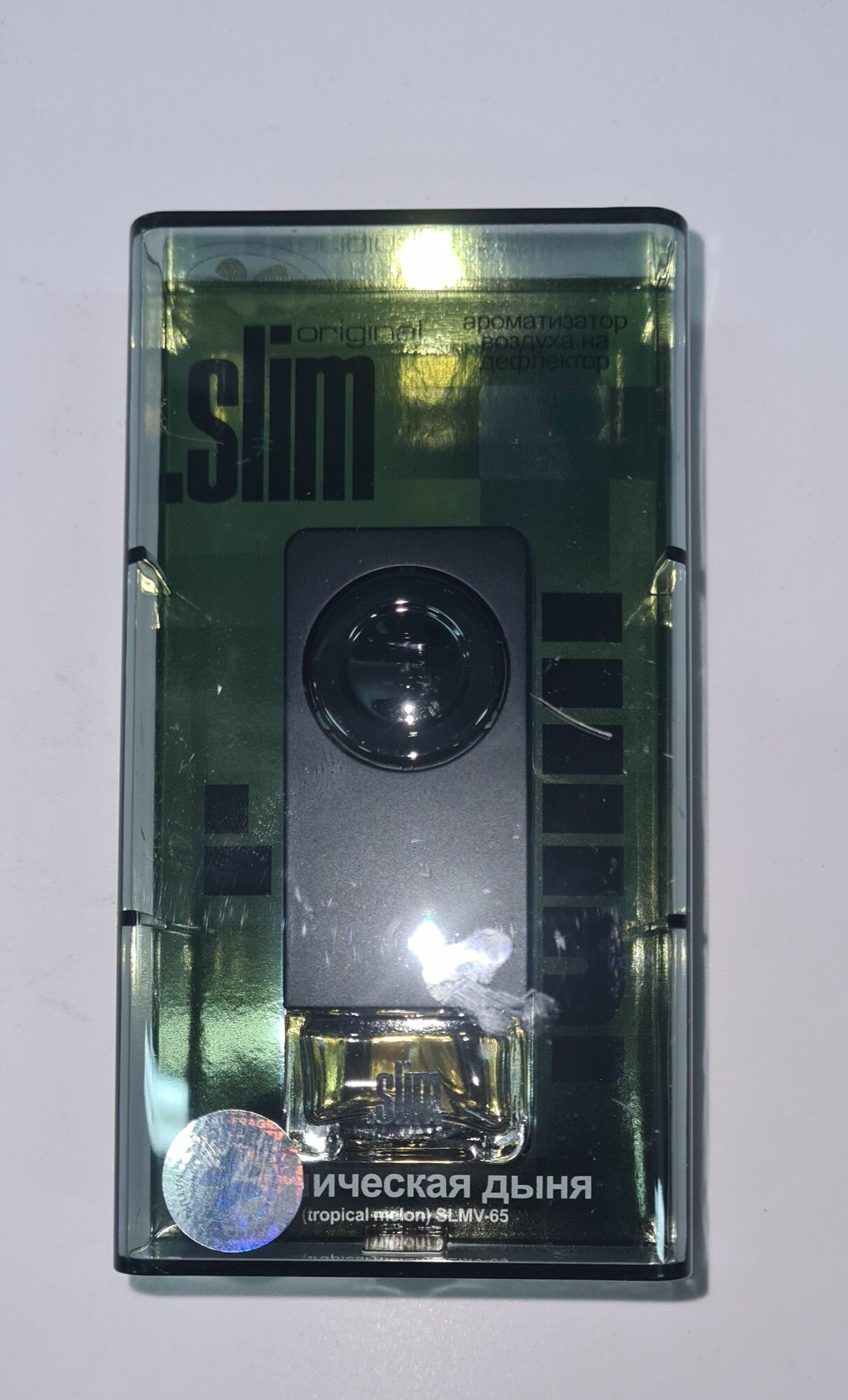 Ароматизатор для автомобиля SLIM тропическая дыня, на дефлектор, 8 мл