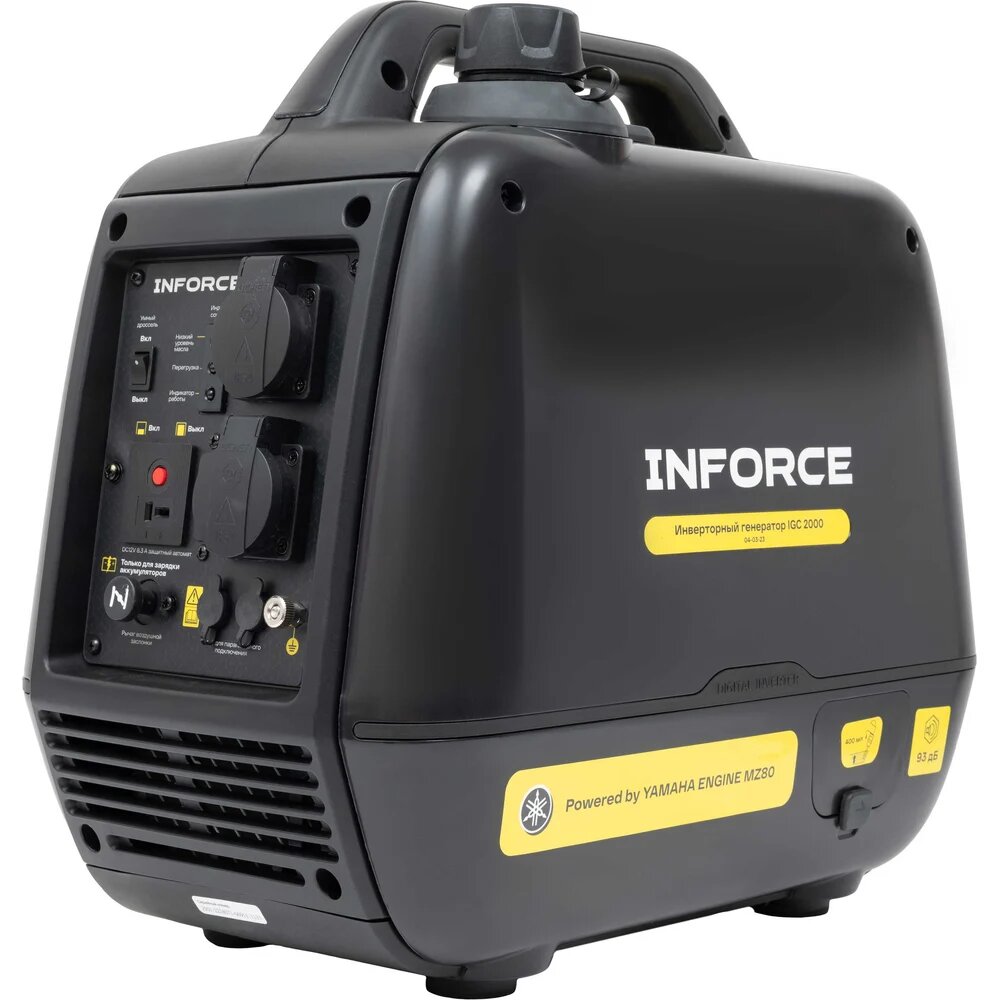 Инверторный генератор Inforce (Yamaha Engine; 2 кВт; USB; тихий) IGC 2000 04-03-23
