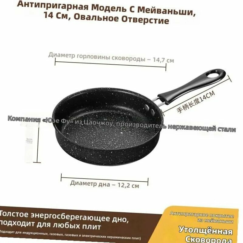 IKEA Сковорода 22 см тефлон