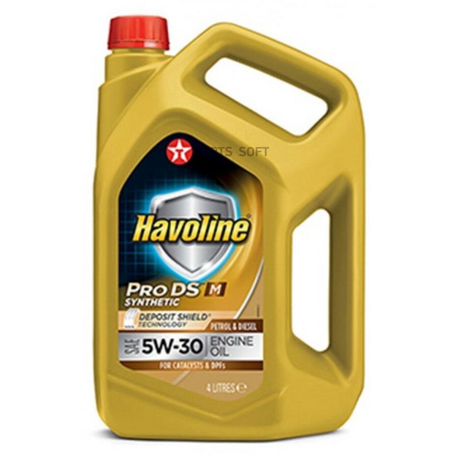 Моторное масло синтетическое Texaco Havoline ProDS M SAE 5W-30 4л от официального дистрибьютора, TEXACO, артикул 804036MHE