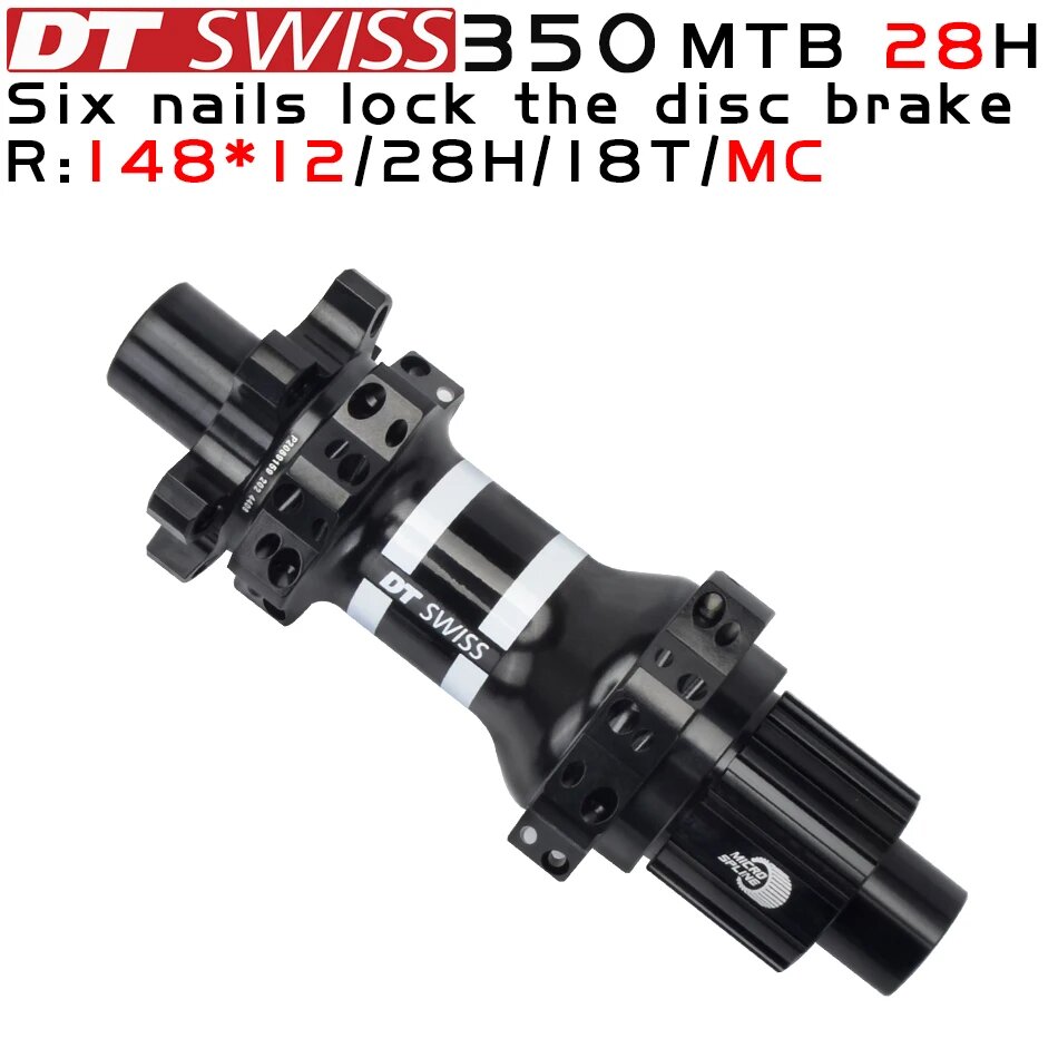 DT Swiss 350 прямые втулки MTB 28H SRAM XX1 12S R 148 28H MC