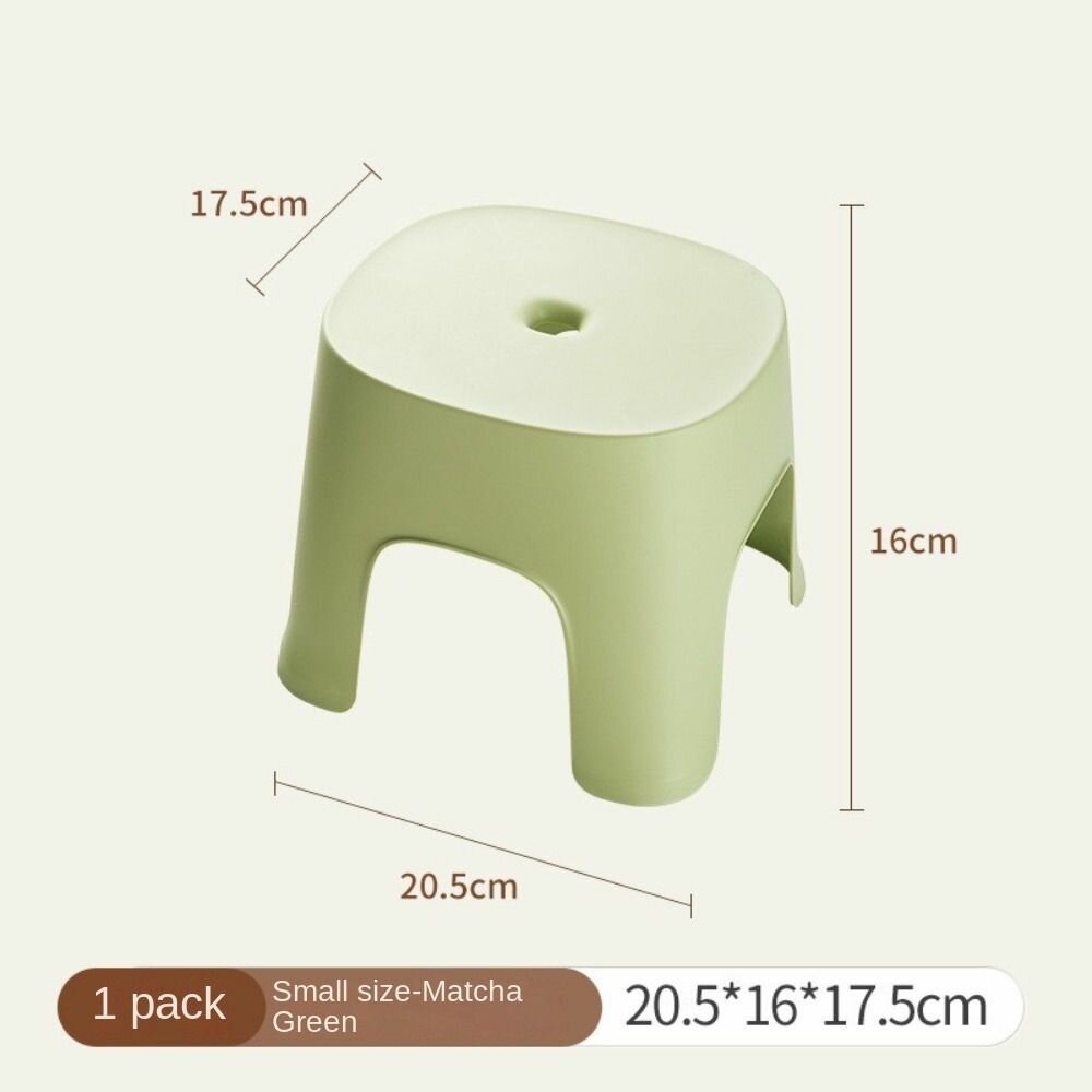 Детская подставка для ног из пластика 20,5×16×17,5 см для дома, ванной и детской комнаты, удобный маленький стул