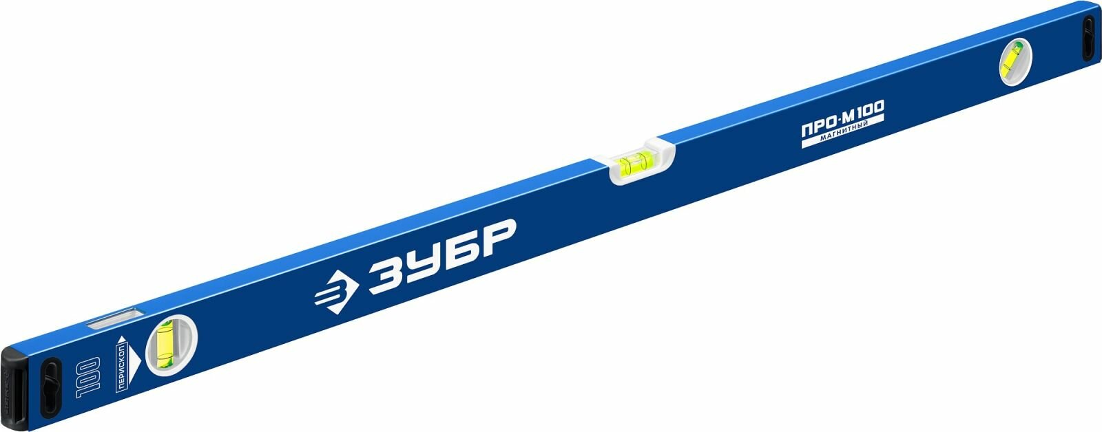 Уровень строительный ЗУБР Про-М, 1000 мм, усиленный магнитный, Профессионал