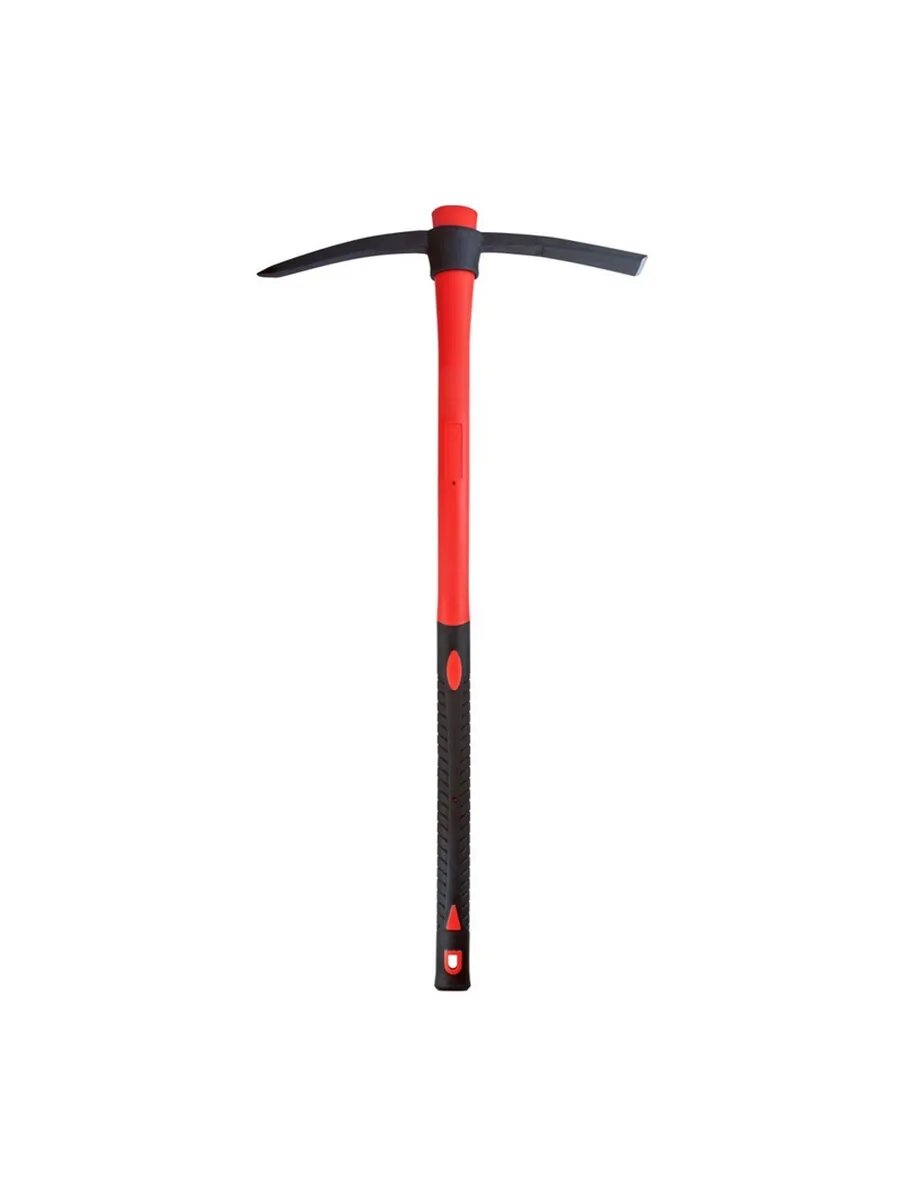 Кирка Biber Профи 85126, фиберглассовая рукоятка, 1,5 кг, сталь/пластик