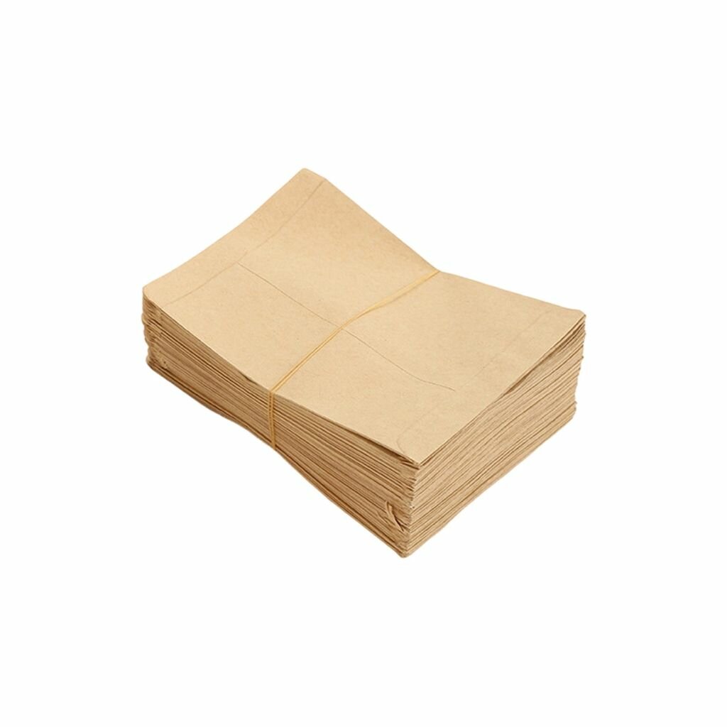 100шт, пакетик для семян из крафт-бумаги, пакетик для конфет-18*11см липкий