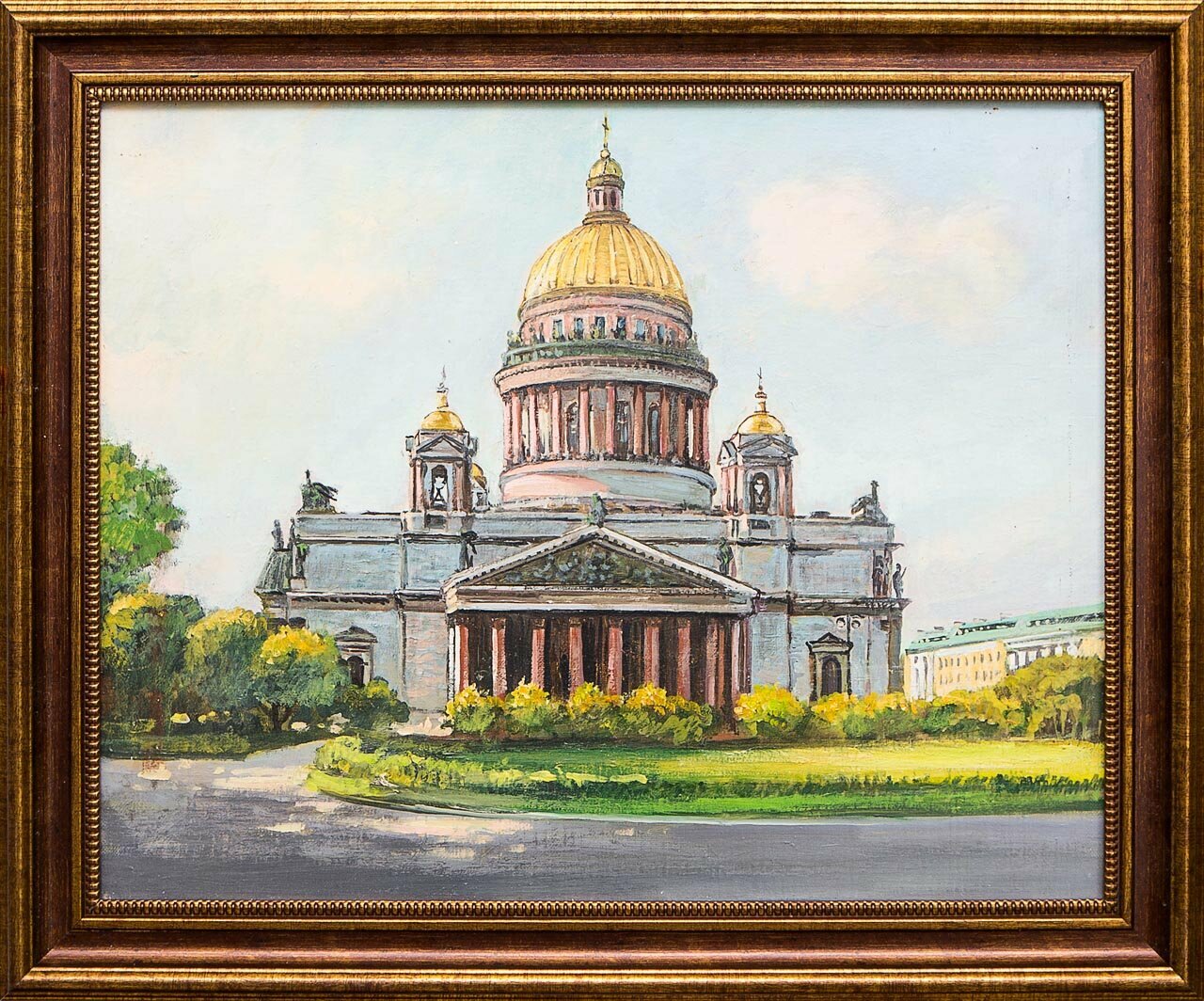 Картина маслом "Исаакий" Воробьев