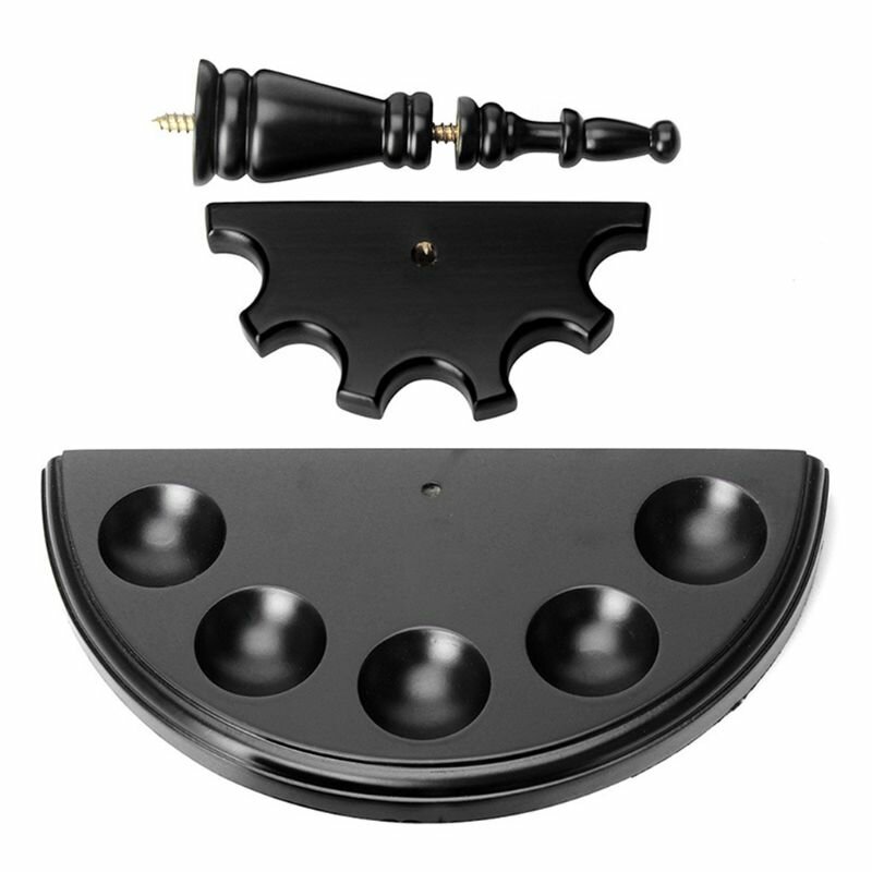 Полукруглая стойка для ведер-черная