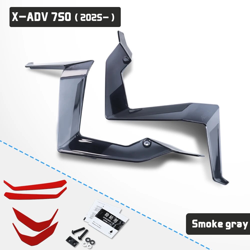 Боковой дефлектор для Honda X-ADV 750 (2025-), Smoke Gray