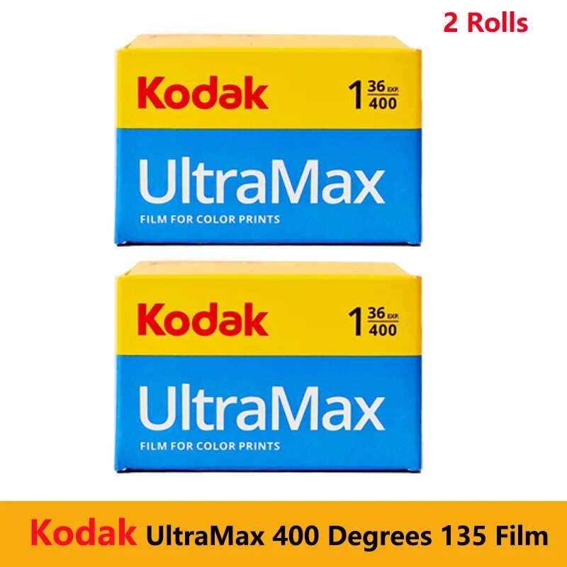 Кодак УльтраМакс 400 цветная фотопленка 36 кадров 2pcs