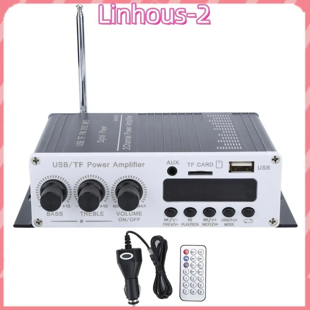 USB цифровой плеер, FM Bluetooth 4.2, мощный аудио усилитель для автомобилей