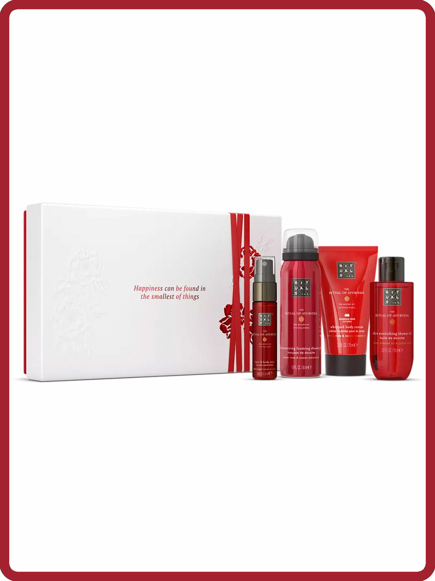 Подарочный набор Rituals Ayurveda с индийской розой и сладким миндальным маслом, Gift Set S