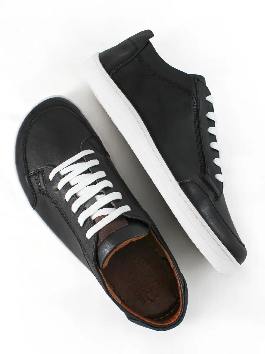 Кеды BESTA босоногие демисезонные на шнуровке