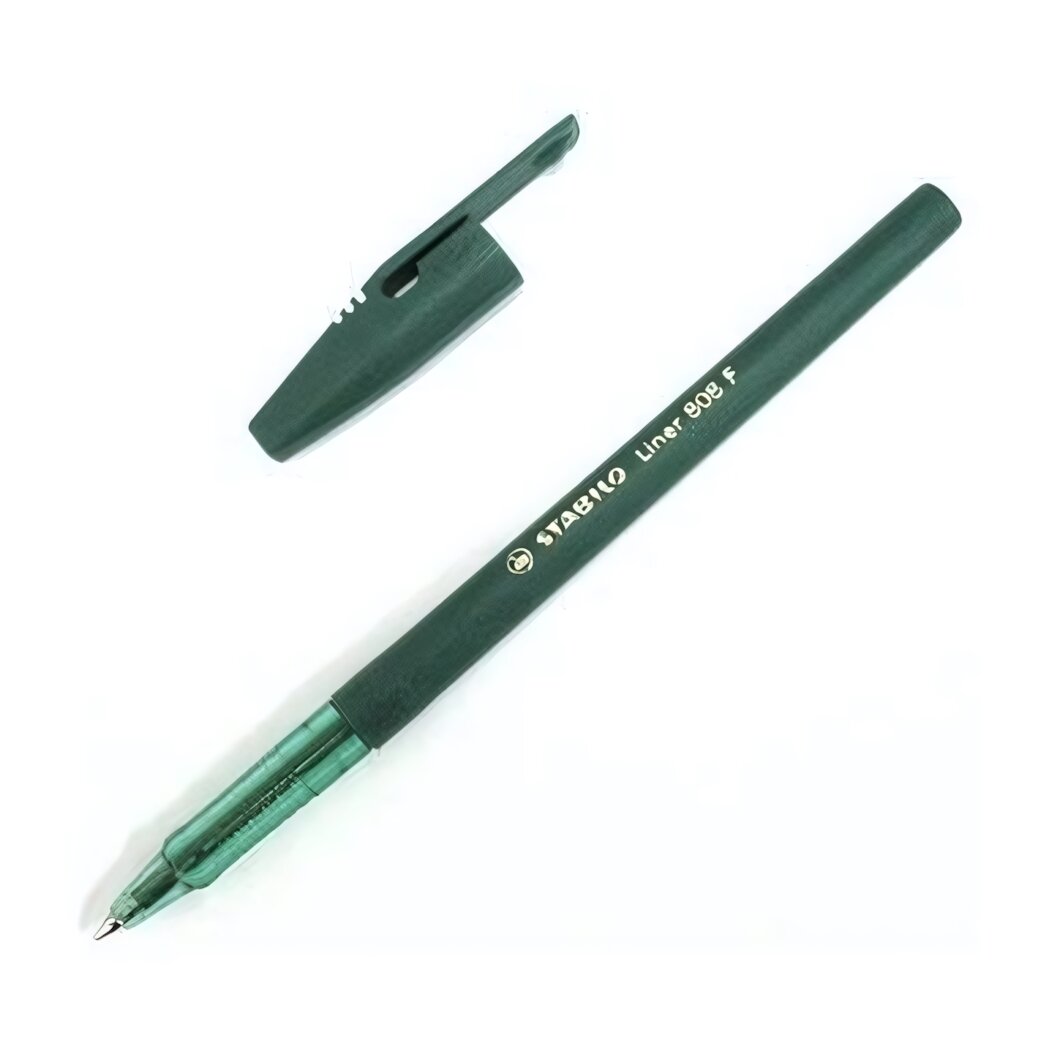 Ручка шариковая workmate, красная, с колпачком, тонкий металлический узел