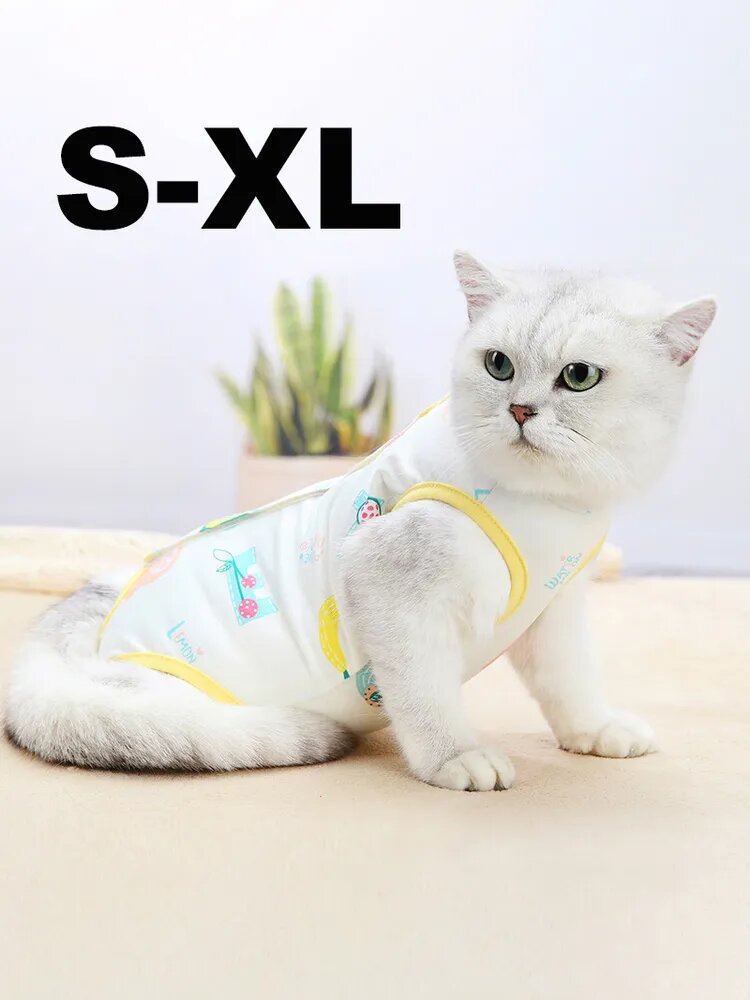 Попона Для Кошки Послеоперационная