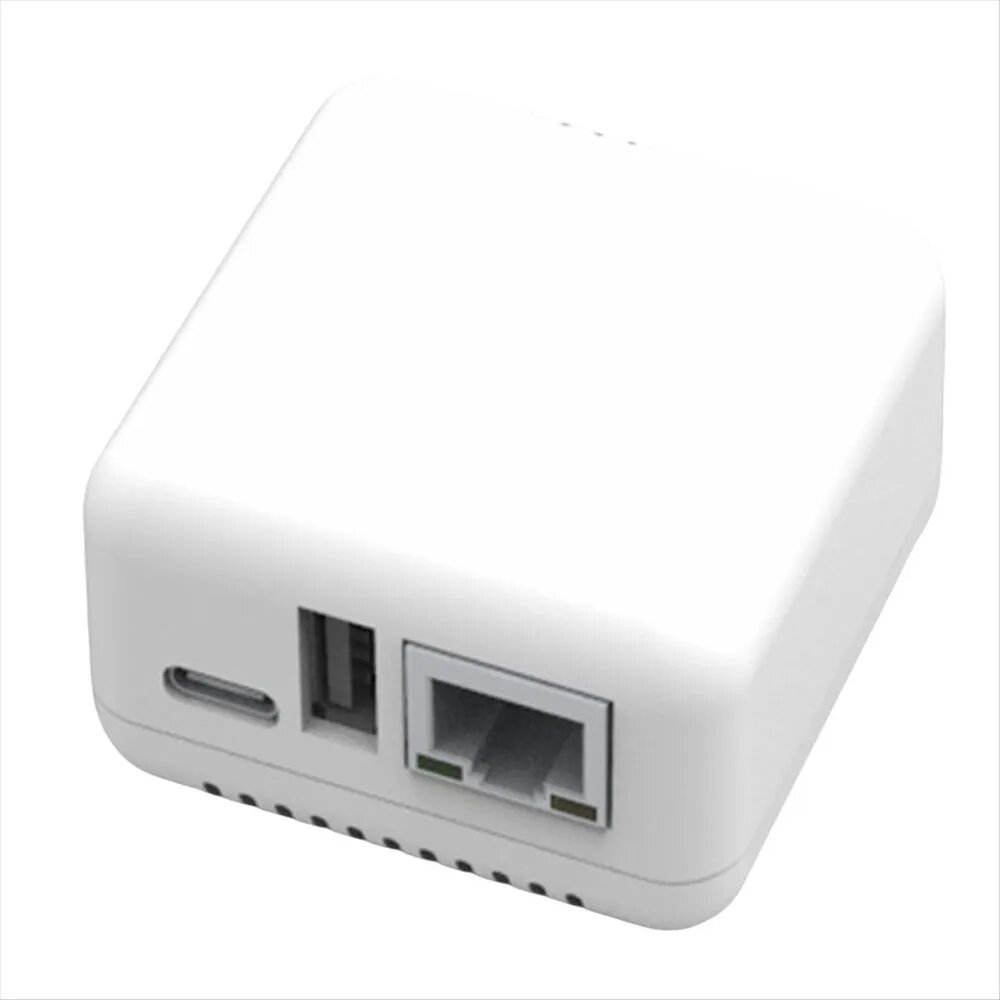 1 шт. Сетевой сервер печати USB 2.0 NP330, USB2.0 100 Мбит/с, вилка ЕС