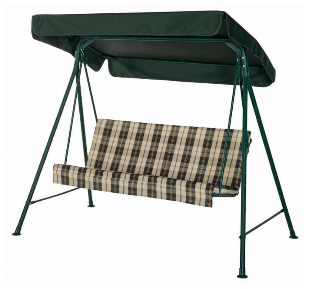 Садовые качели Удачная Мебель "Таити", 2-х местные, металл, 150кг