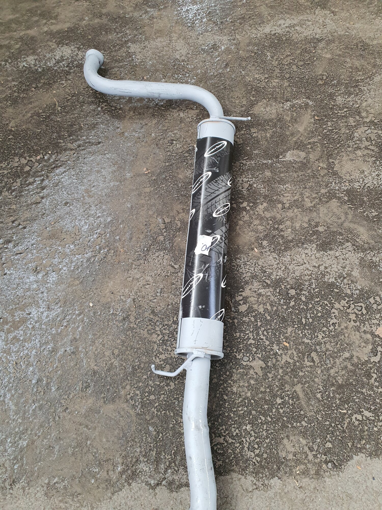 Резонатор Ваз Лада Калина с Гофрой 1.4 16 Клапанная 1118