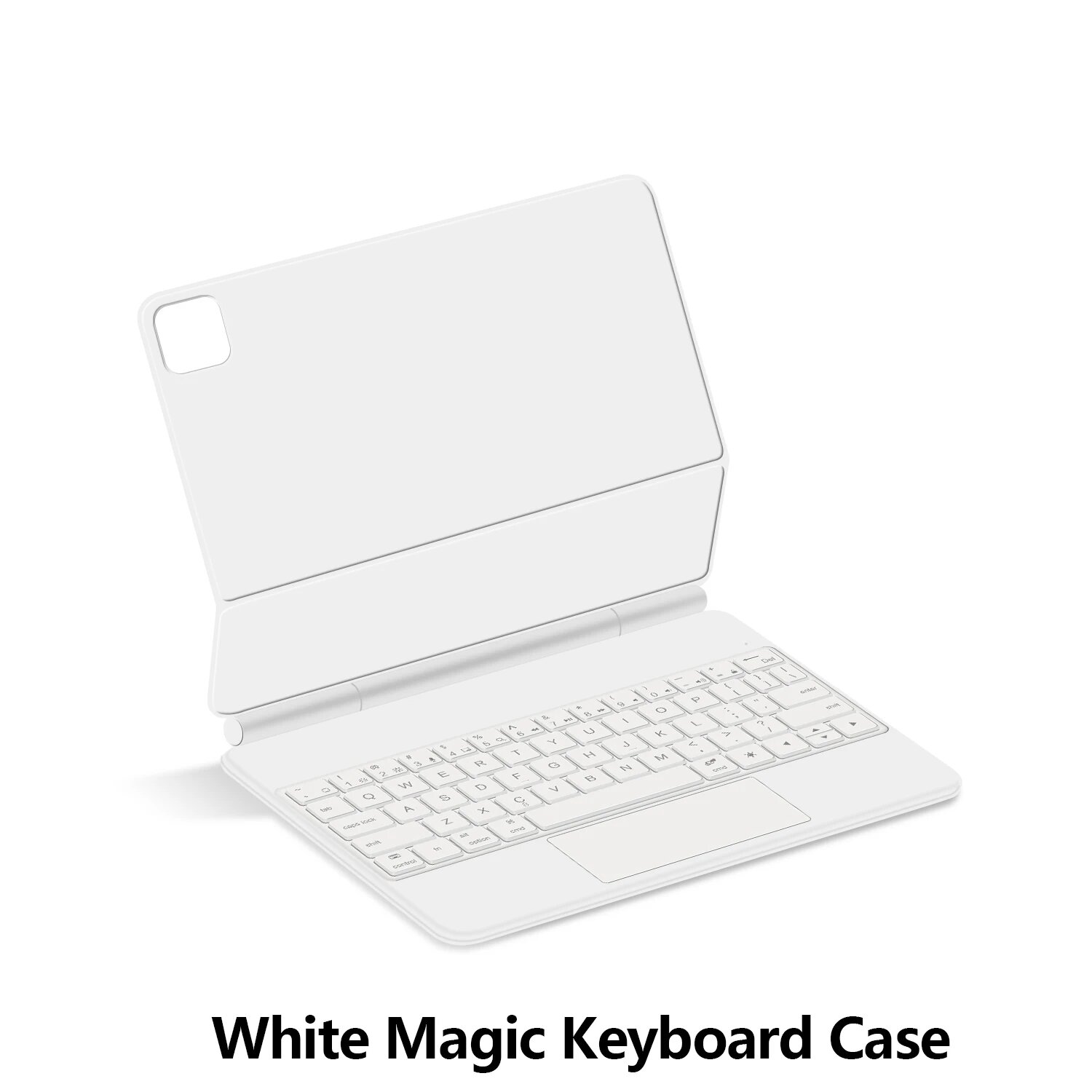Чехол-клавиатура AJIUYU для iPad Pro 11 iPad Pro M5 11 inch, White, English-Japanese