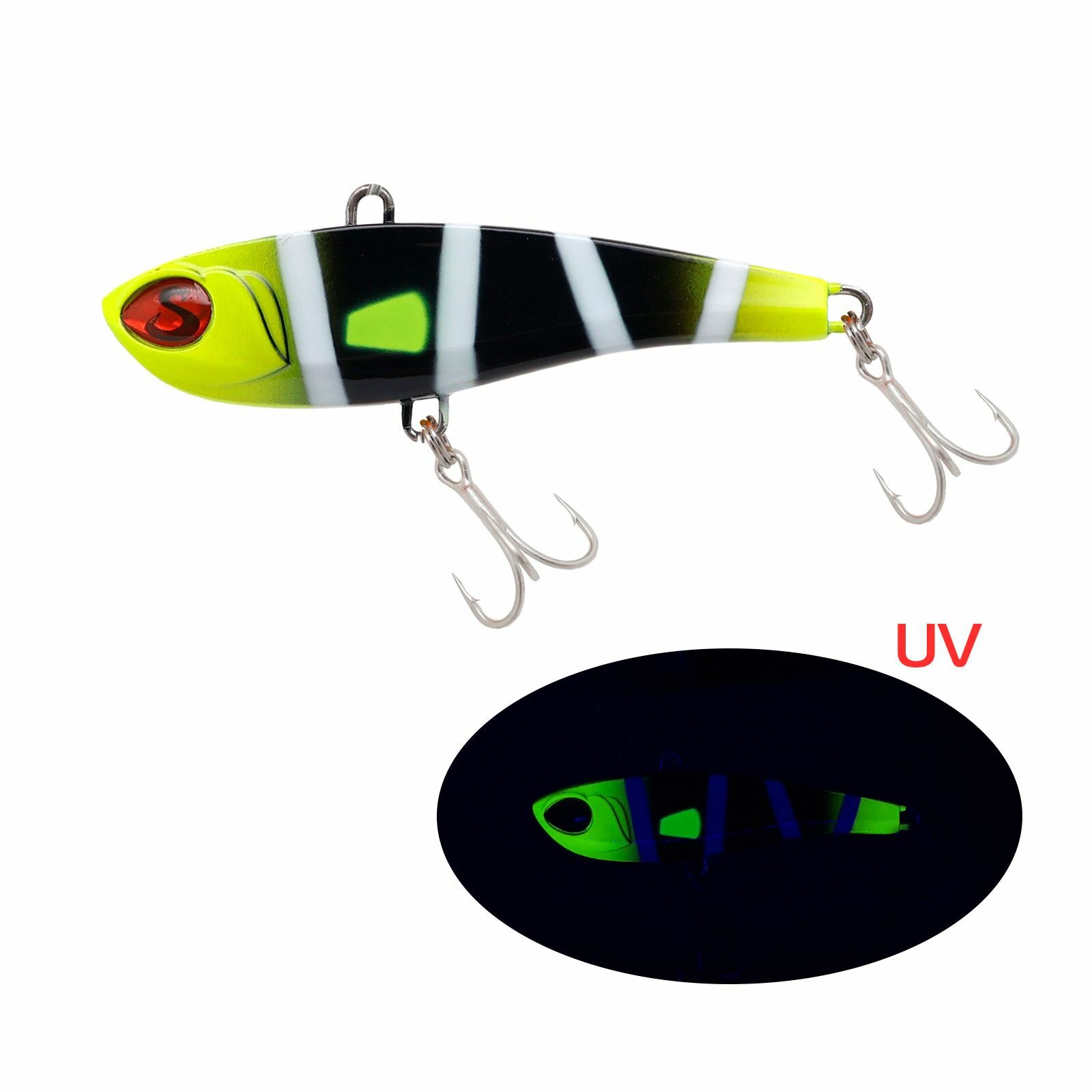 Воблер виб/раттлин Stinger Wasabi Vib 85 мм 32 гр #817