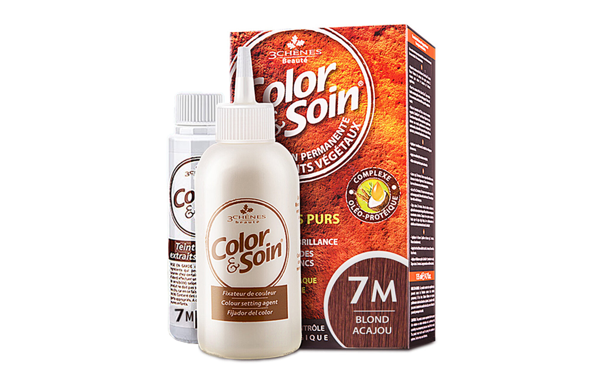 Краска для волос унисекс LES 3 CHENES Color & Soin, 1 шт.