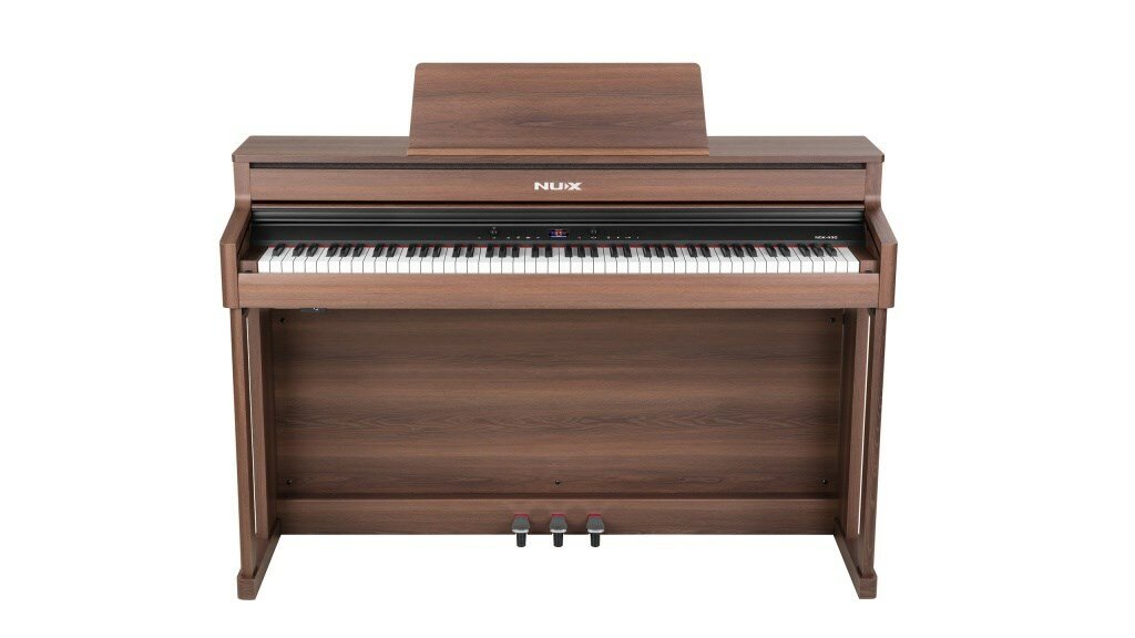 NUX NCK-430-WN Цифровое пианино на стойке с педалями, цвет орех