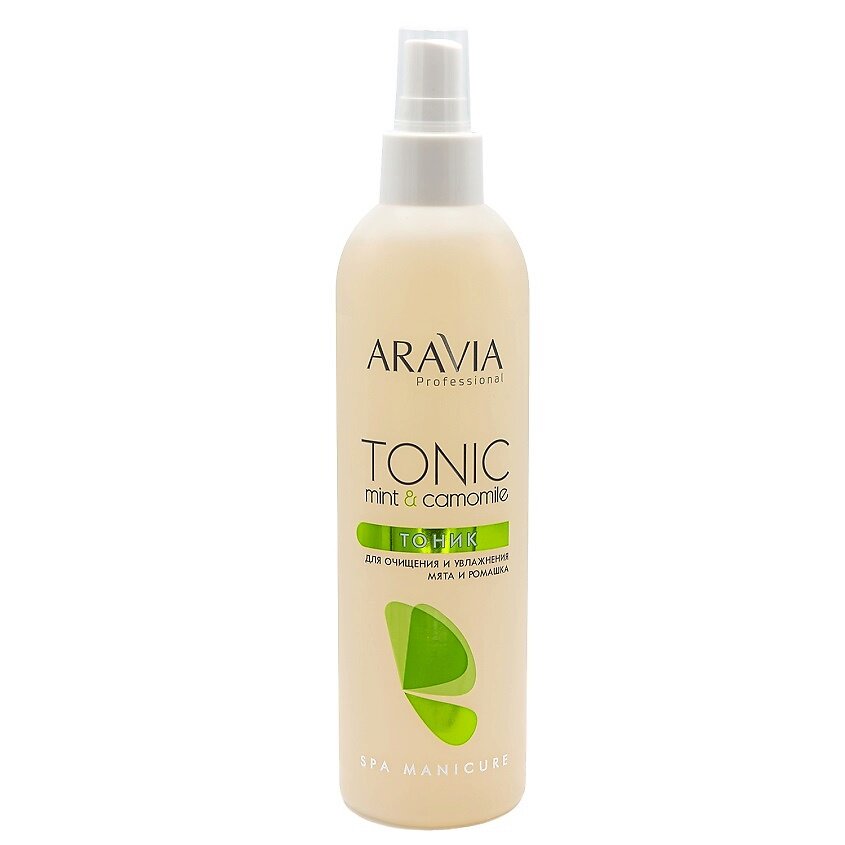 ARAVIA PROFESSIONAL Тоник для очищения и увлажнения кожи Spa Manicure Tonic Mint & Camomile, 300 мл