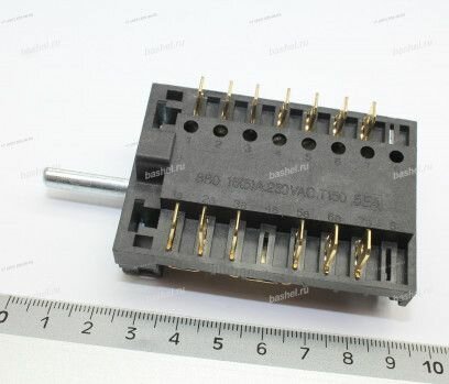 Переключатель мощности для э/п 5pos, 13pin(7gr) 880(2. I.501) 7LA 16А (Дарина)