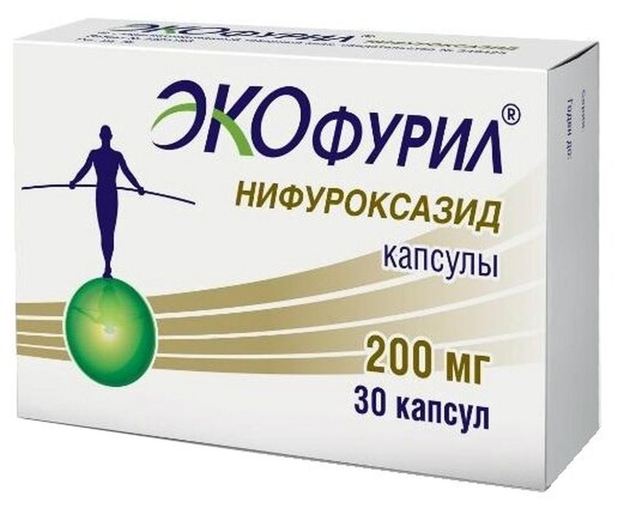 Экофурил®* капс. 200мг №30