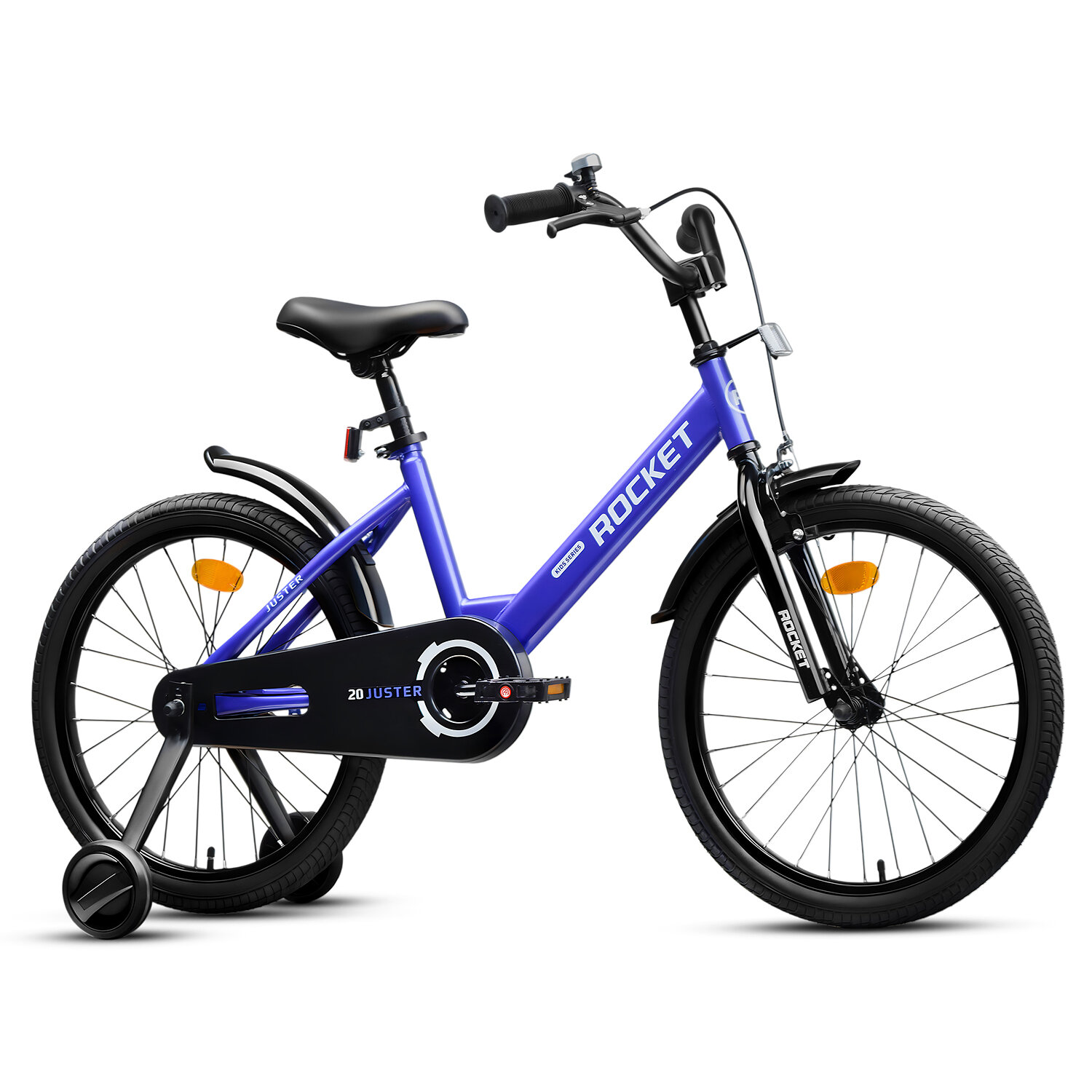 Велосипед 20" Rocket Juster, цвет фиолетовый, рост 120–135 см.