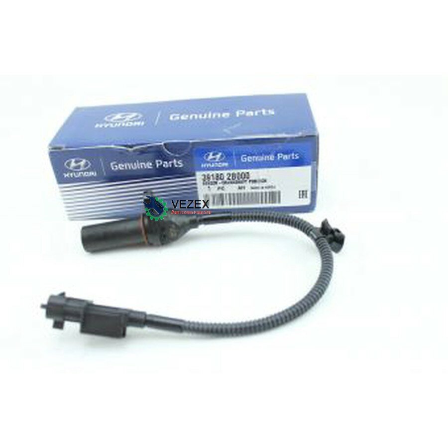 HYUNDAI-KIA 391802B000 Датчик положения коленчатого вала HYUNDAI ELANTRA, i20, i30, i40, ix20, ix35, VELOSTER KIA CARENS, CEE'D, CERATO, CERATO KOUP, OPTIMA, PRO CEE'D, RIO, SOUL, SPORTAGE, VENGA