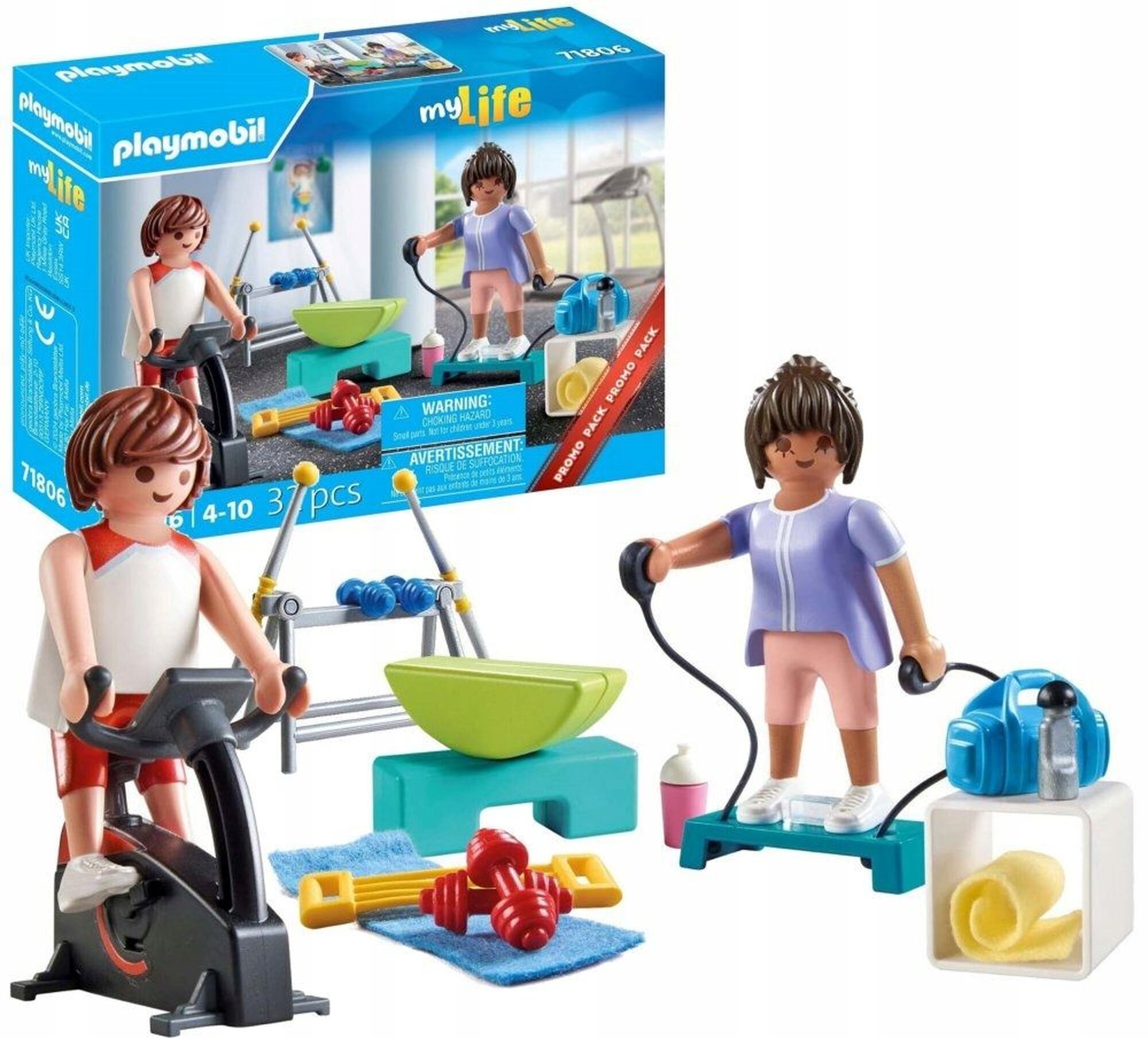 Конструктор Playmobil My Life - Фитнес-тренировка - Плеймобиль 71806