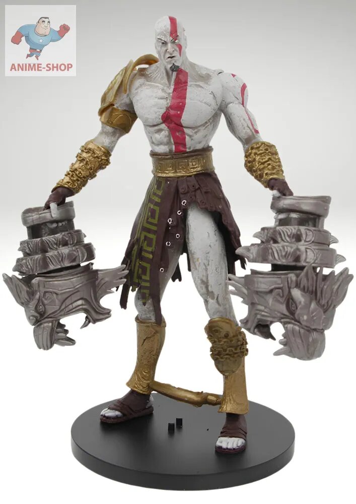 Фигурка Бог войны Кратос в доспехах Ареса / God of War 2 Kratos In Ares Armor 19см ПВХ фигурка для коллекционеров