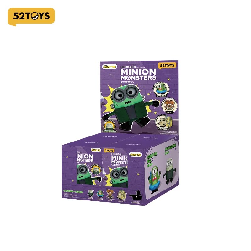 52TOYS Minion Monsters Series, набор 4 шт.