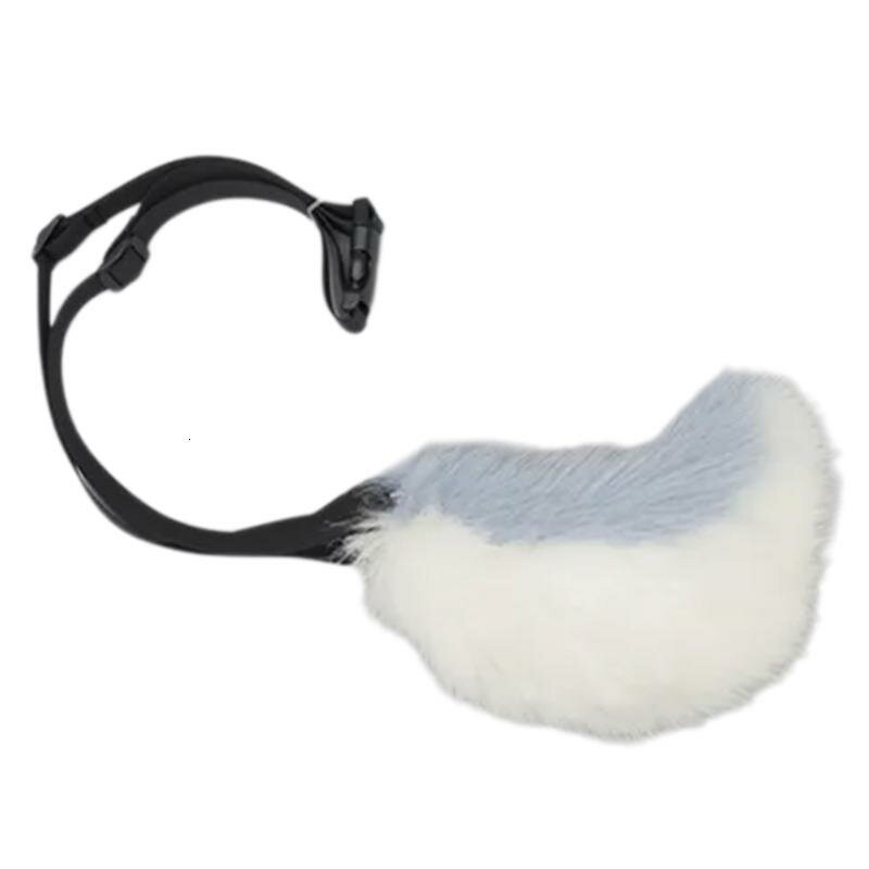 Плюшевый хвост кролика, Хвост кролика синий и