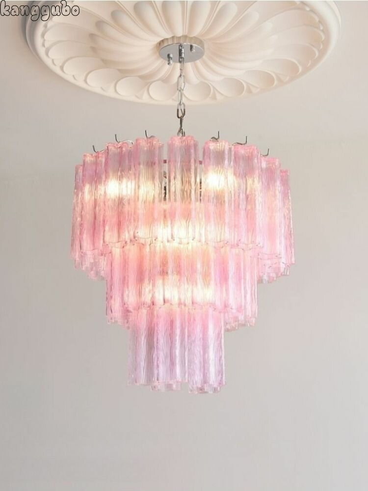 Люстра из муранского художественного стекла