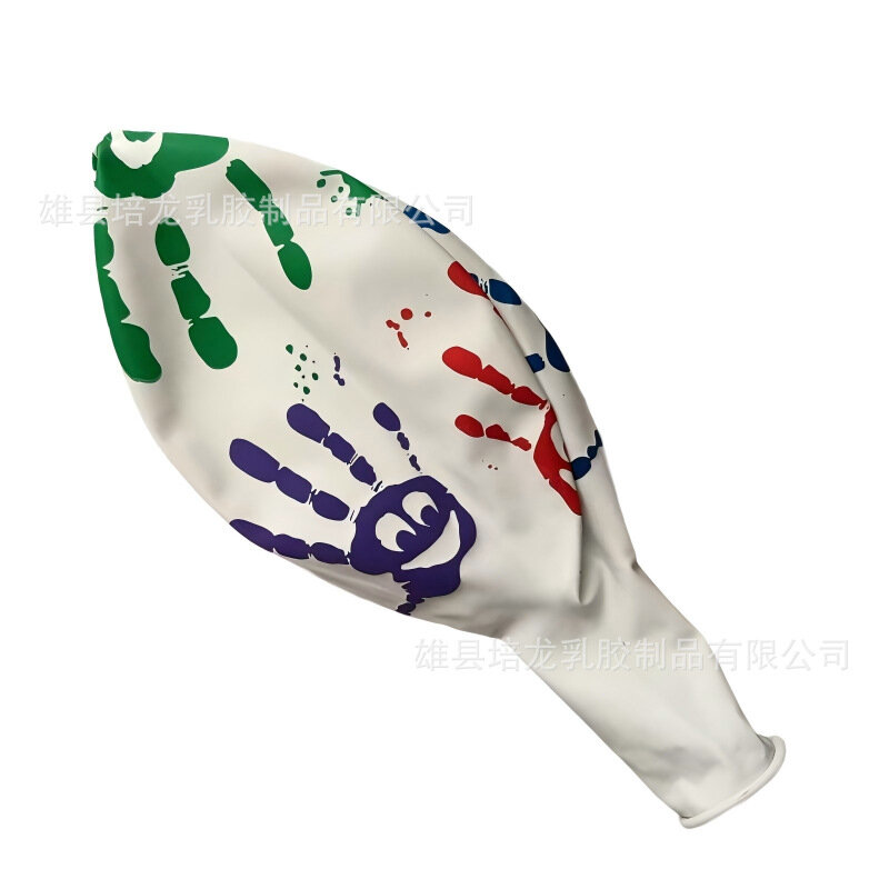 Круглые, утолщенные, яркие латексные шары с мультяшными рисунками, пользующиеся большим спросом на уличных лотках и площадях, очень большие шары в виде арбуза и клубники.