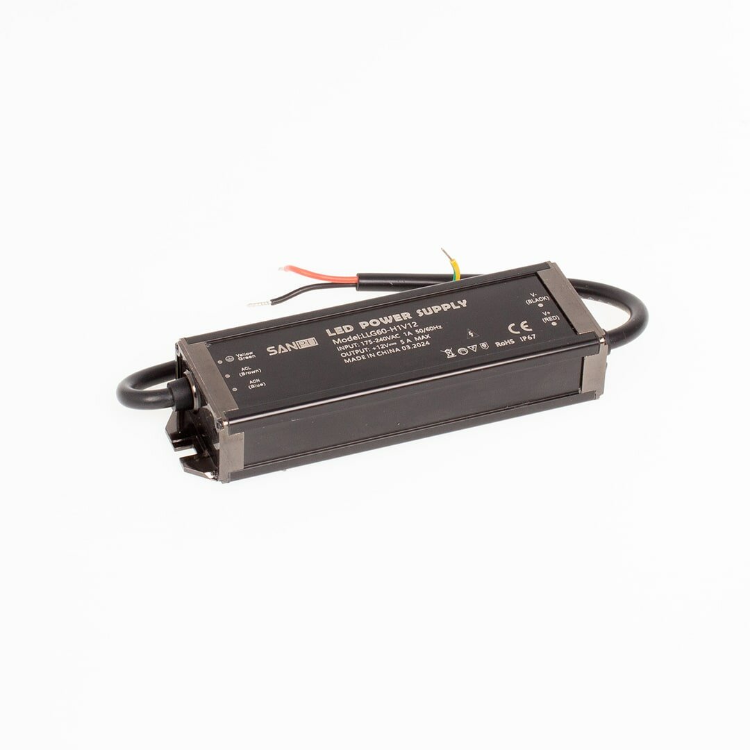 Блок питания SANPU LLG60-H1V12 (12V, 60W, 5A, IP67)