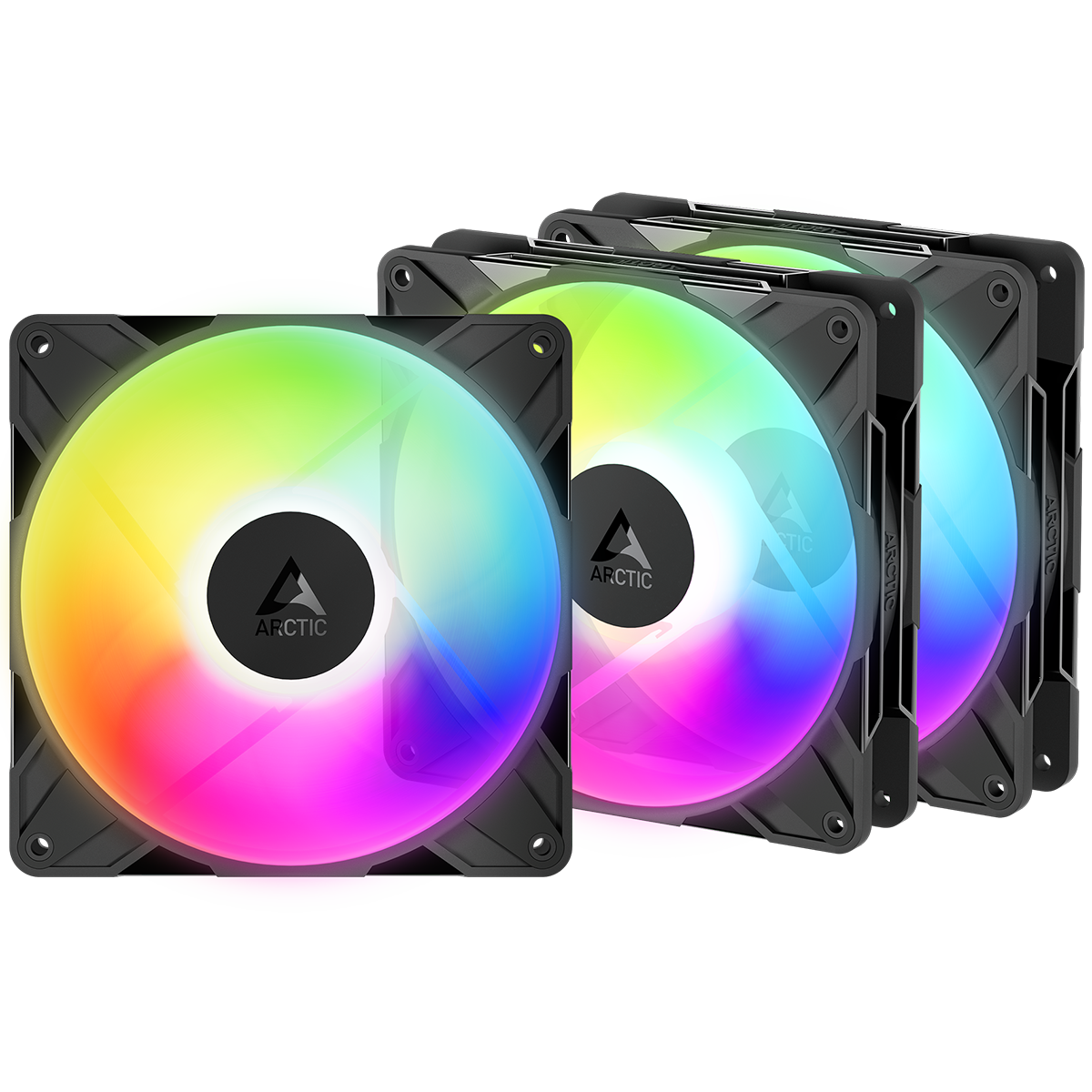 Вентилятор корпусной ARCTIC P14 Pro Reverse A-RGB 3 штуки (ACFAN00327A)