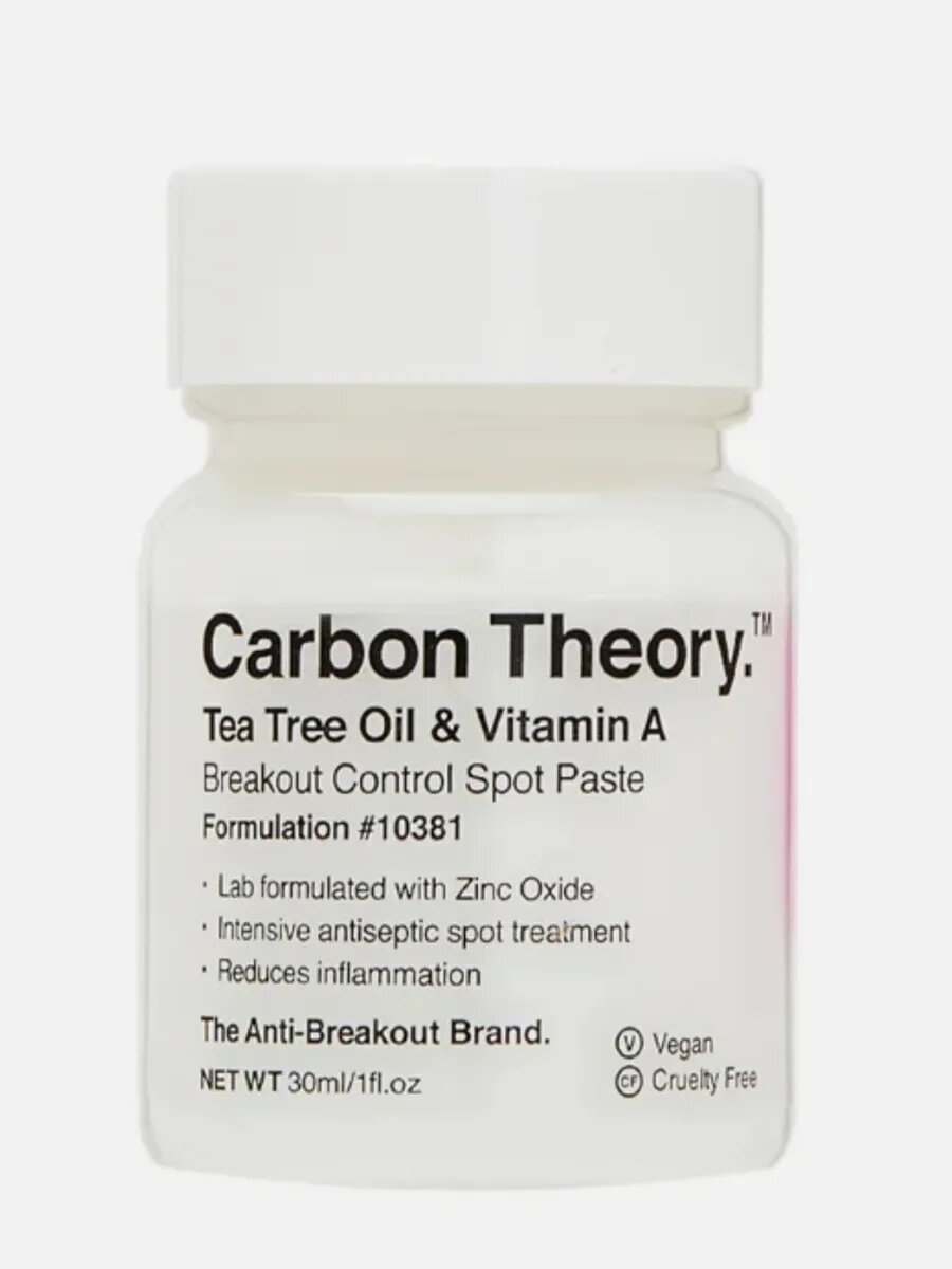 Паста против воспалений tea tree oil & vitamin a breakout control