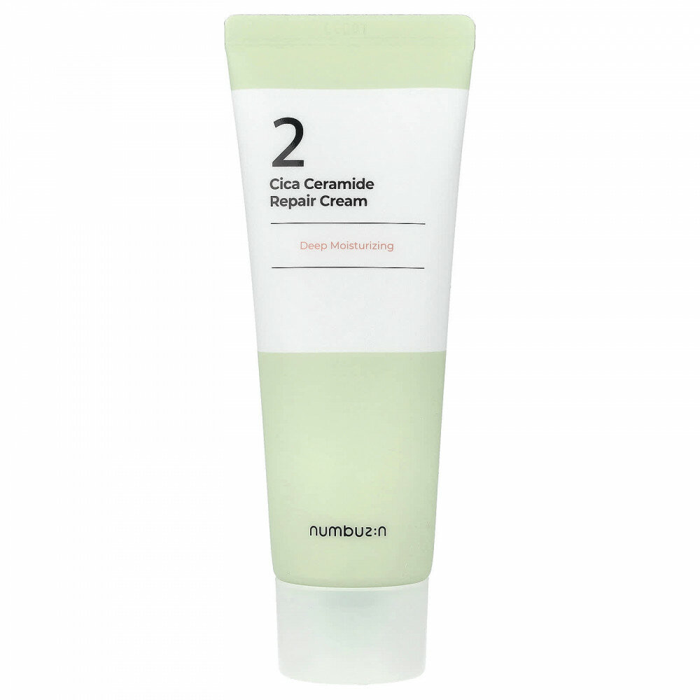 Numbuzin, Восстанавливающий крем с керамидами Cica No 2, 60 мл (2,02 жидк. унц.)