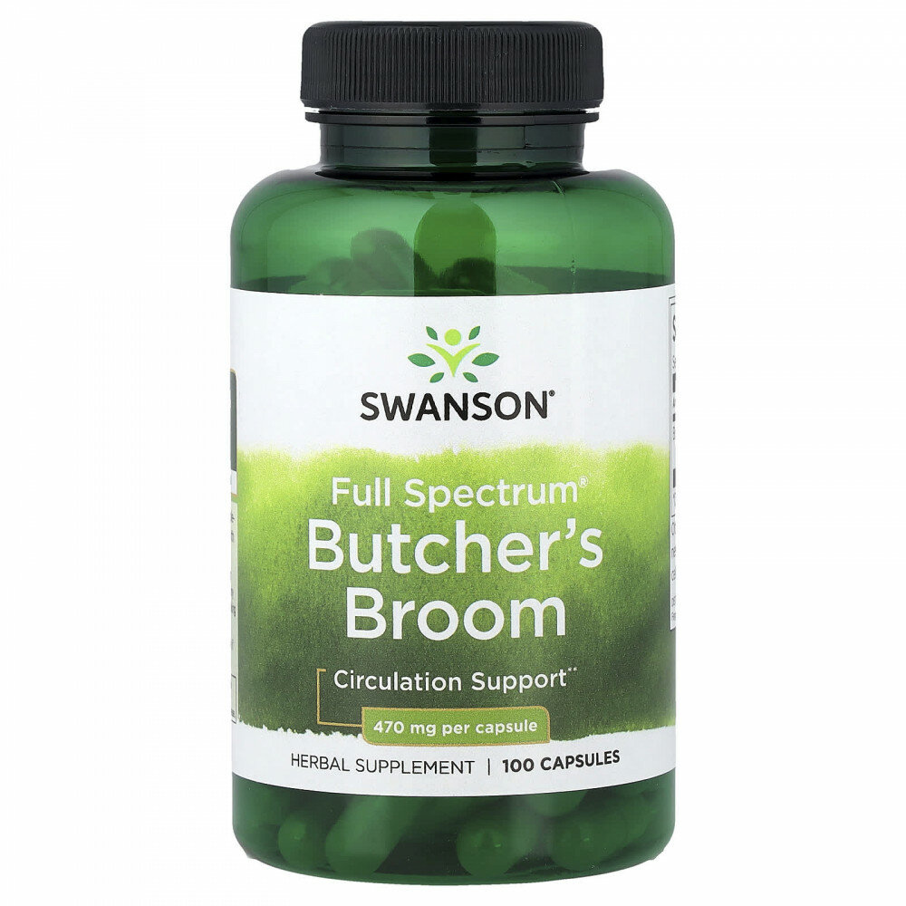 Swanson Vitamins, иглица колючая Full Spectrum®, 470 мг, 100 капсул