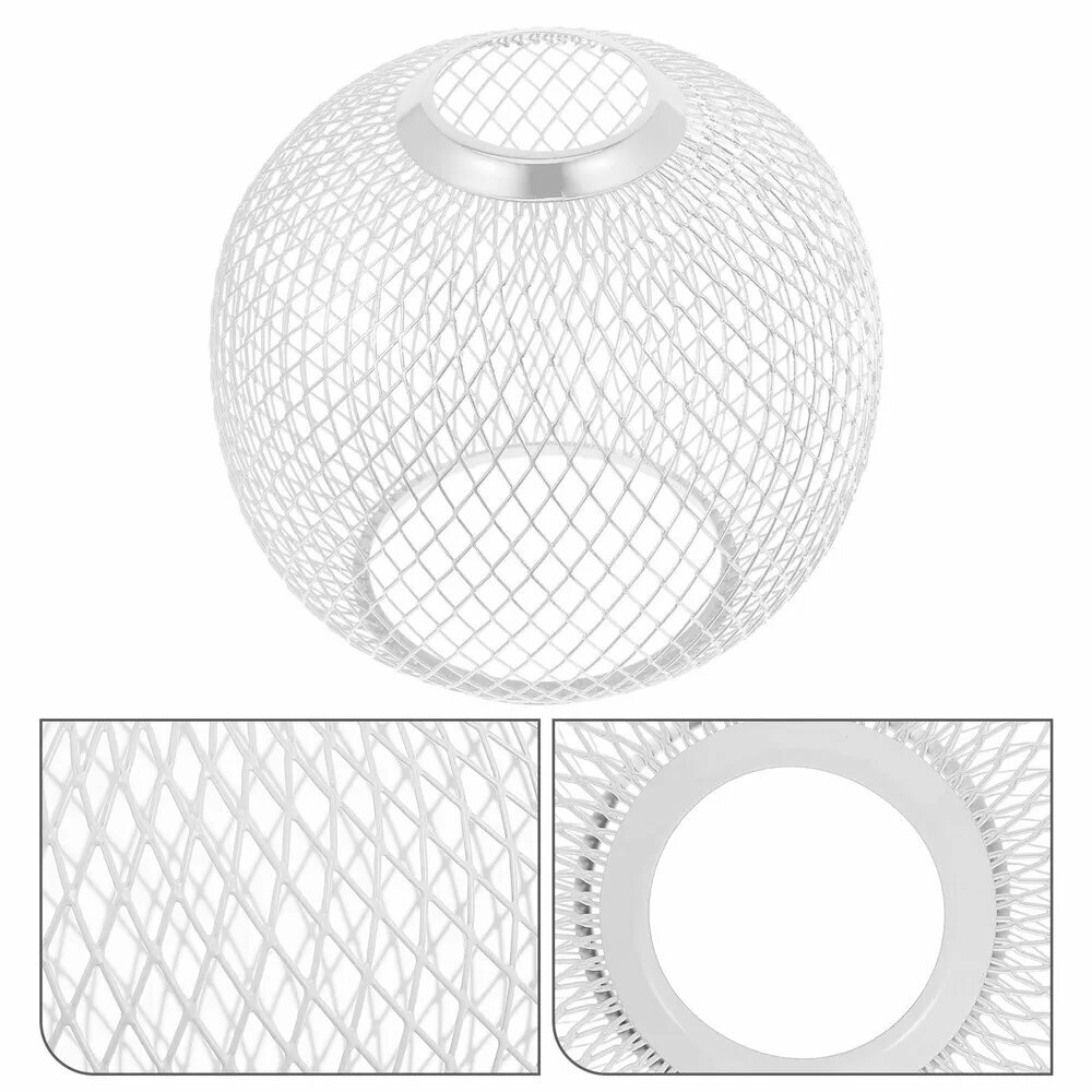 Белый Абажур, Прочный И Долговечный, Для Обеденной Зоны, 1 Штука