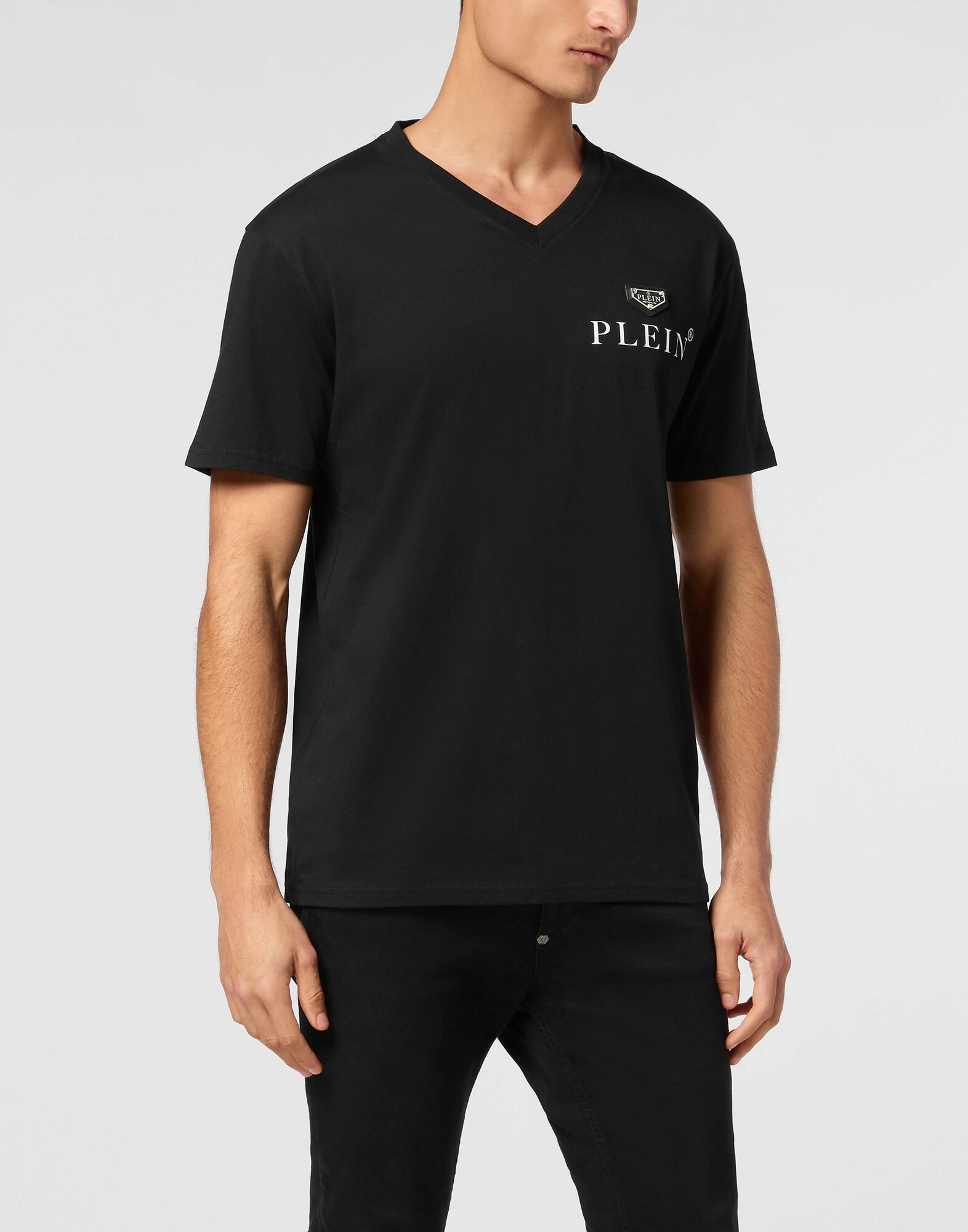 Футболка PHILIPP PLEIN, размер 50, черный — фото 1