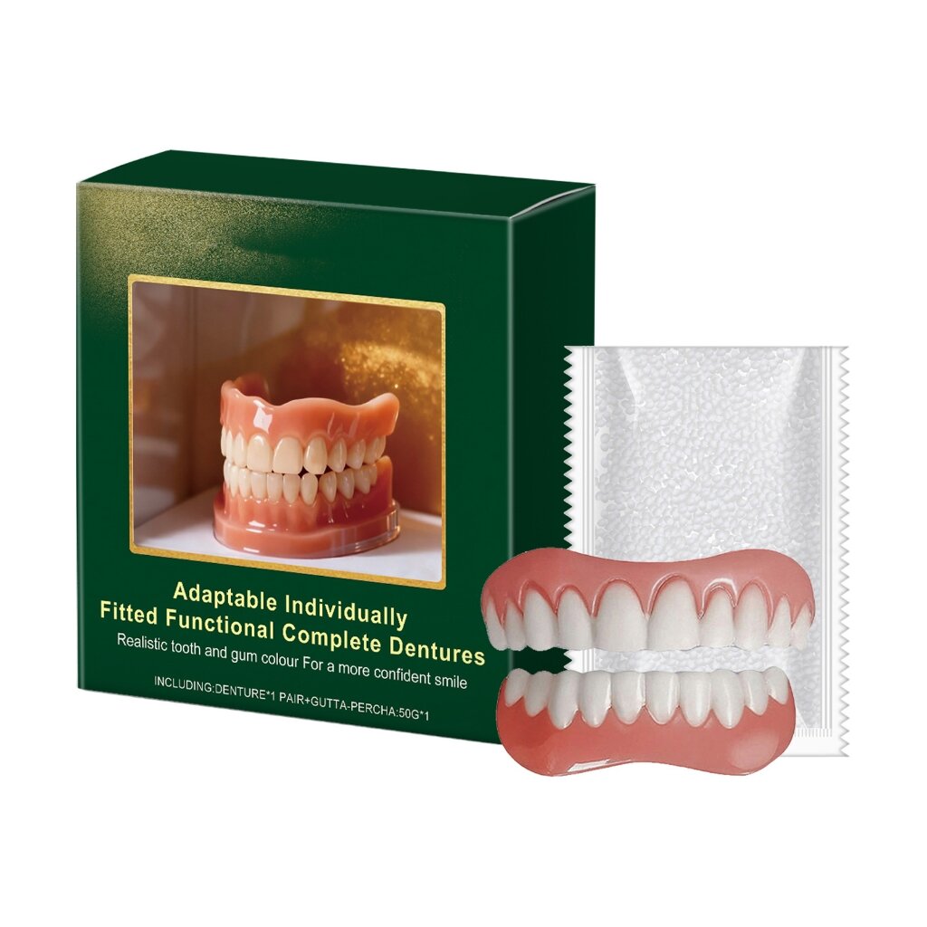 Инновационный Набор Для Ухода За Зубными Протезами Из Смолы Для Регулярного технического Обслуживания