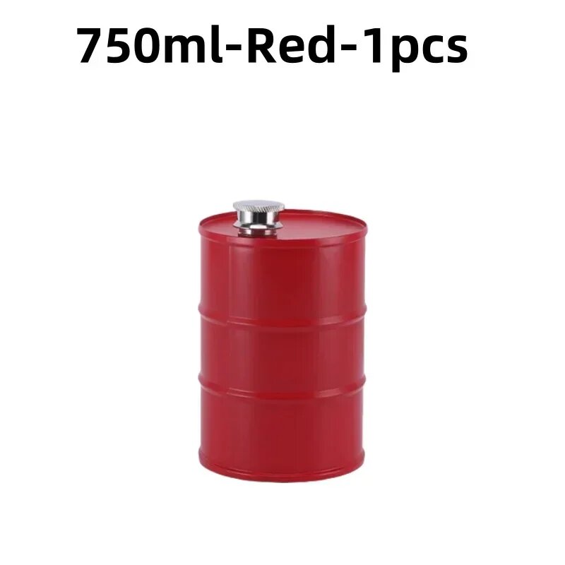 Красная фляга 750ml из нержавеющей стали