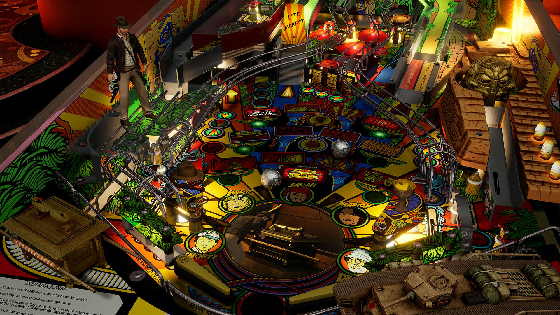 Pinball FX - Indiana Jones: The Pinball Adventure DLC PC Steam Ключ