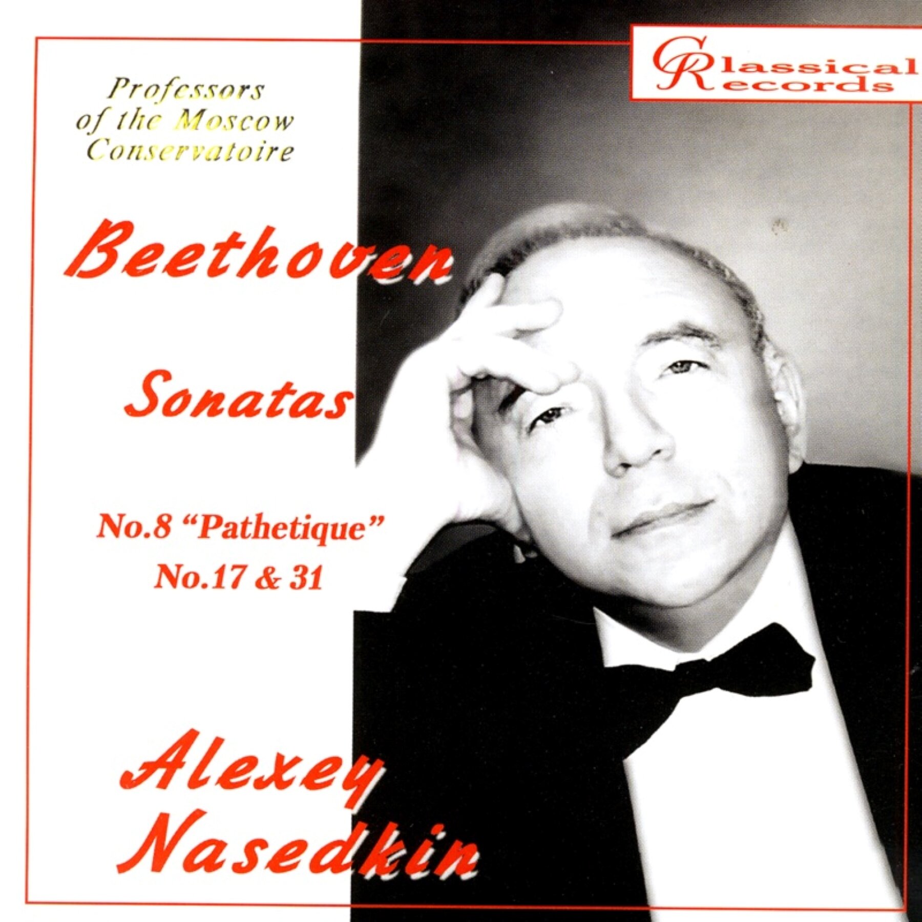 Компакт-диск Alexey Nasedkin Beethoven Sonatas no.8, 17, 31 / Наседкин Бетховен Сонаты (CD)