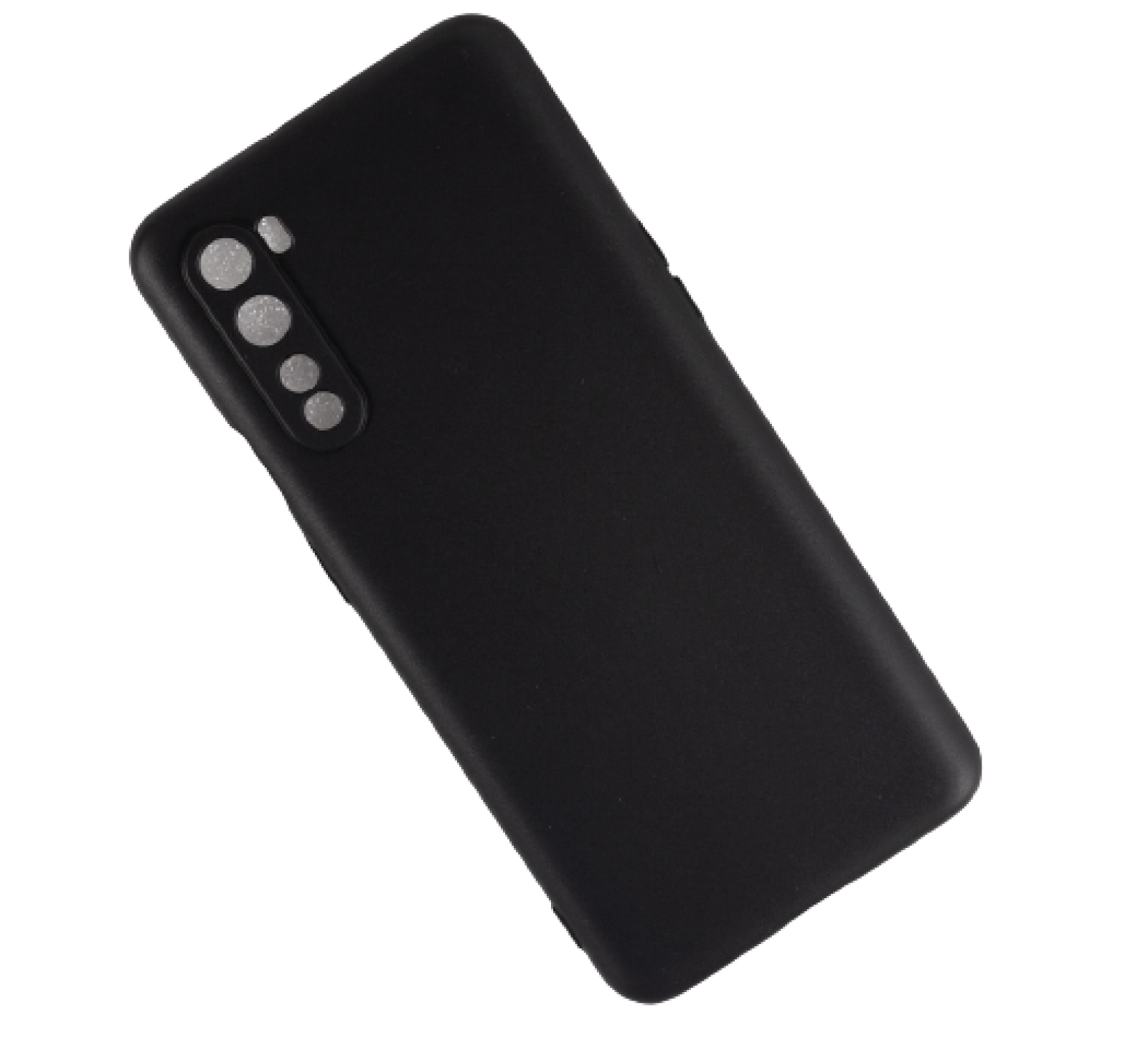 Чехол панель-накладка Чехол. ру для OnePlus Nord ультра-тонкий мягкий силикон черный