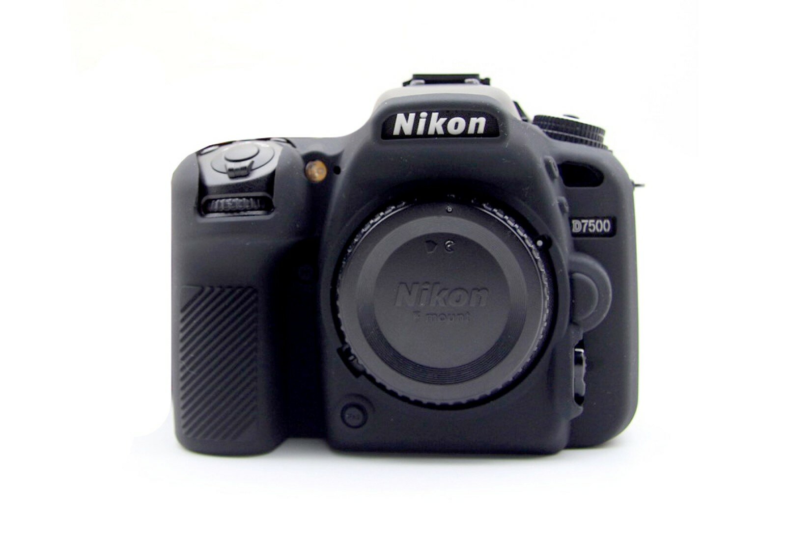 Противоударный силиконовый чехол MyPads для фотоаппарата Nikon D7500 черный